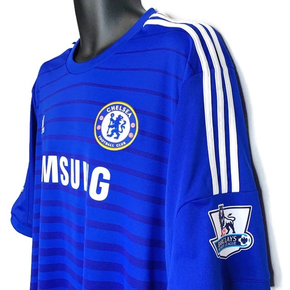 adidas | Shirts | Chelsea Football Blue Adidassamsung Home Jersey ...